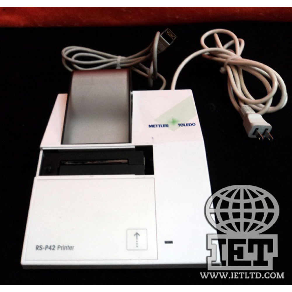 METTLER RS-P42 PRINTER - IET - Refurbished Analytical Laboratory ...