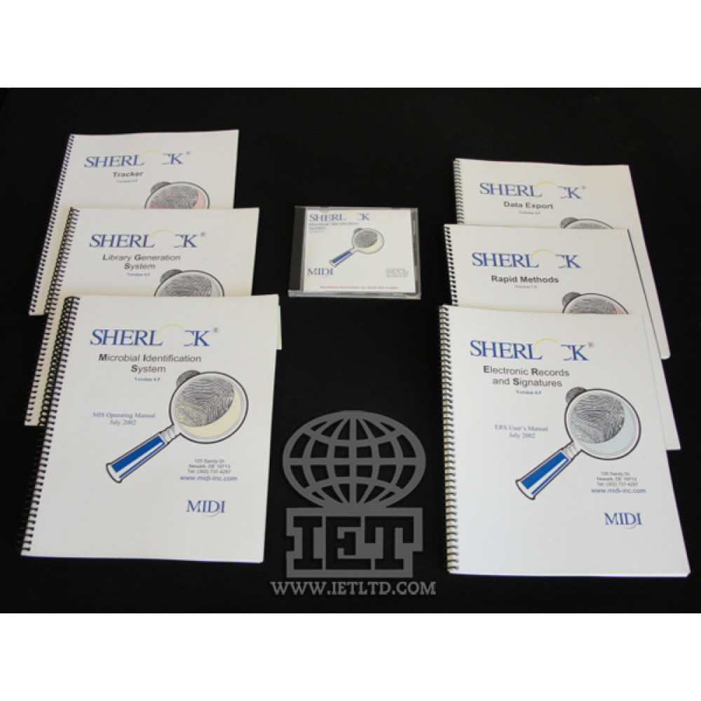 Sherlock Microbial Identification System Software Version 4.5- IET ...
