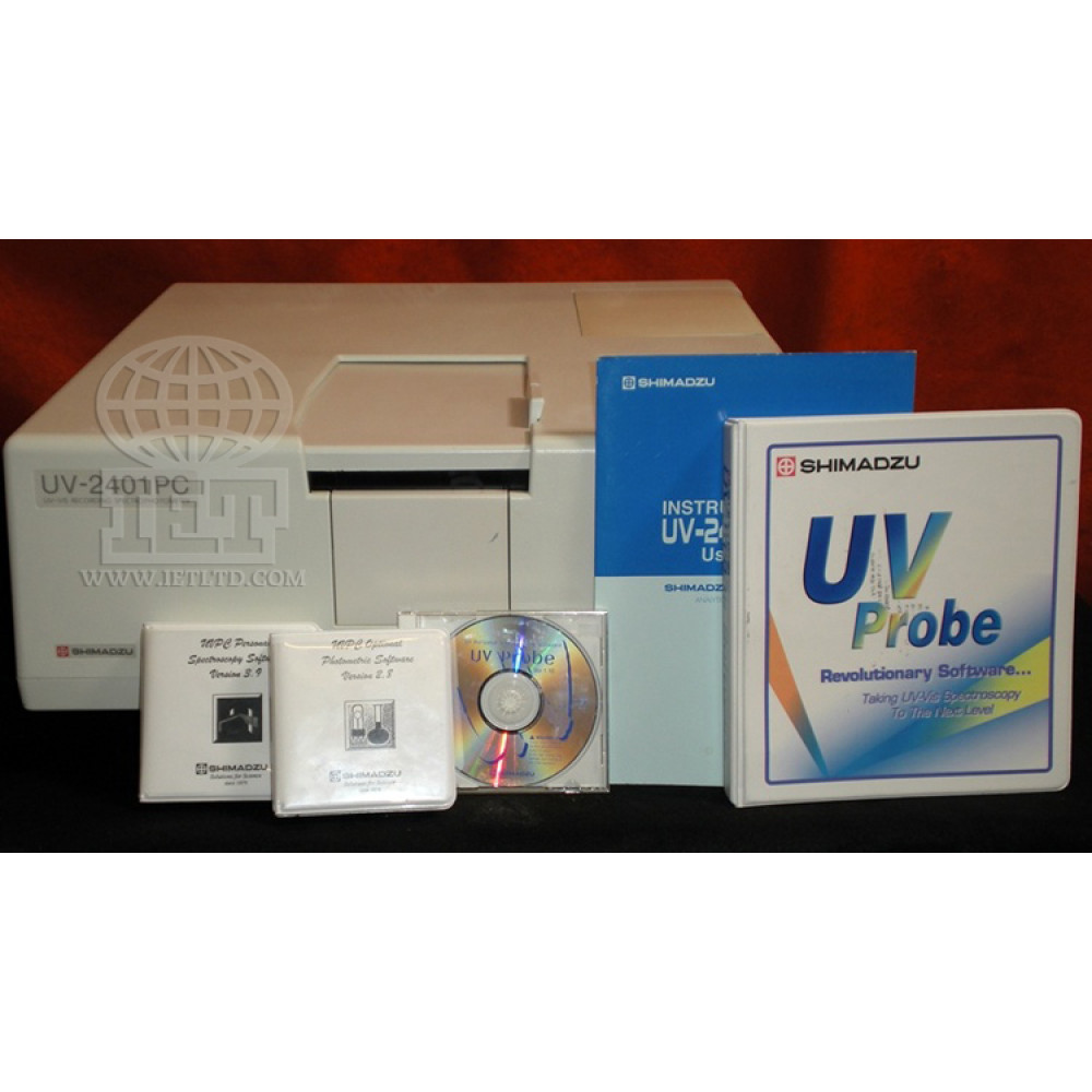Shimadzu UV-2401PC UV-VIS recording spectrophotometer (p/n 206-82301-92) - IET - Refurbished ...